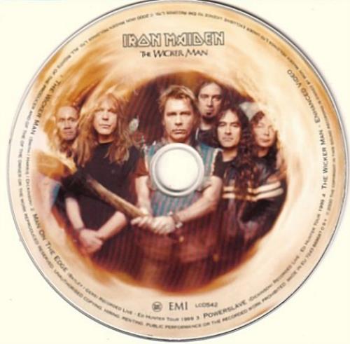 Iron Maiden The Wicker Man UK CD single (CD5 / 5") (231667)