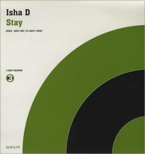 Isha D Stay UK 12" vinyl single (12 inch record / Maxi-single) (394740)