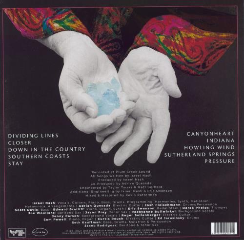 Israel Nash Topaz UK vinyl LP album (LP record) (823854)