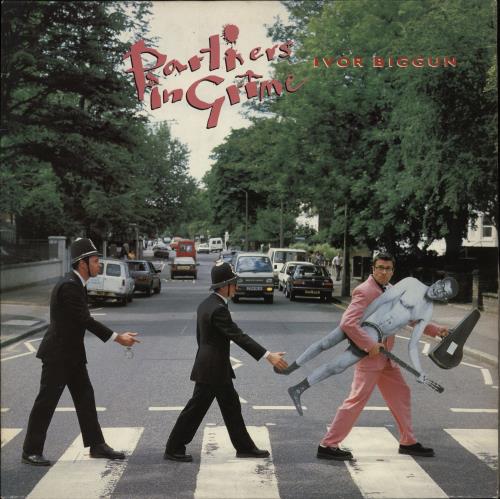 Ivor Biggun Partners In Grime - Autographed UK vinyl LP album (LP ...