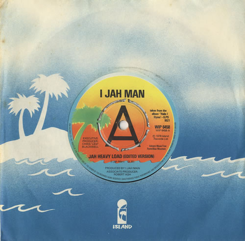 I Jah Man Jah Heavy Load UK Promo 7" vinyl single (7 inch record / 45 ...