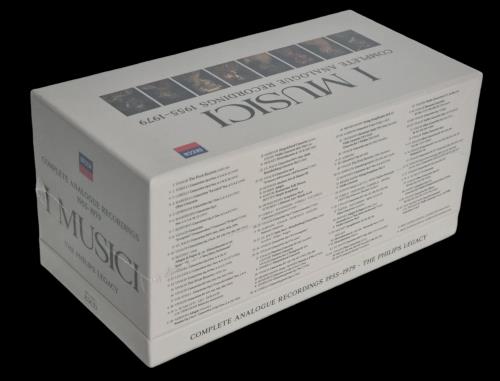 I Musici The Analogue Years German CD Album Box Set (807372)