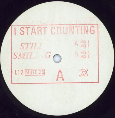 I Start Counting Still Smiling - White Label UK 12" vinyl single (12 ...