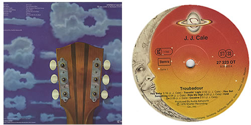 J.J. Cale Troubadour German vinyl LP album (LP record) (230095)