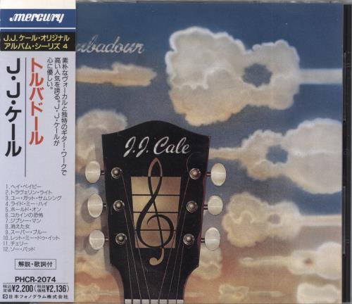J.J. Cale Troubadour Japanese CD album (CDLP) (807953)