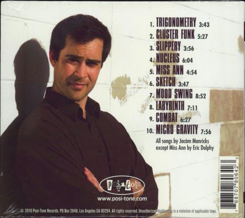 Jacam Manricks Trigonometry US CD album (CDLP) (768160)