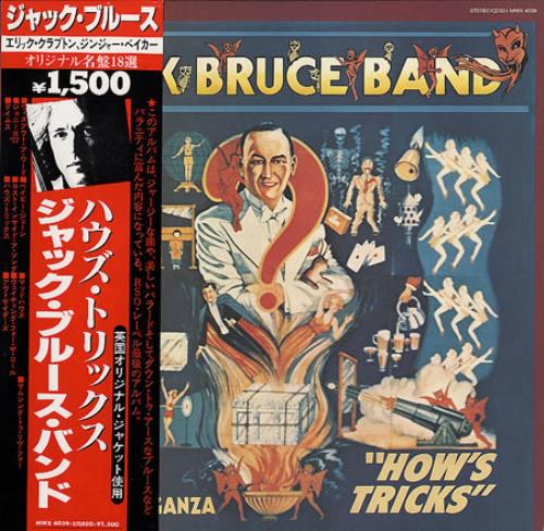 Jack Bruce How's Tricks Japanese vinyl LP album (LP record) (200452)