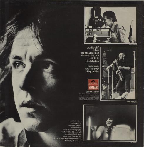 Jack Bruce Things We Like UK vinyl LP album (LP record) (64923)