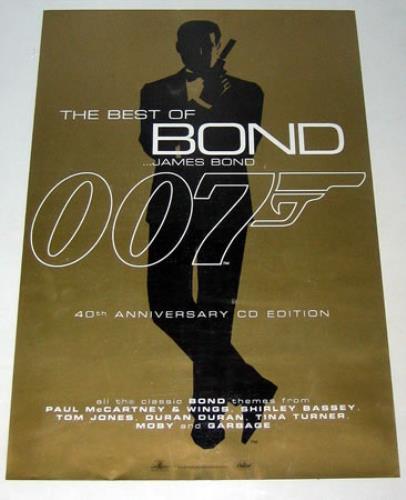 James Bond The Best Of Bond UK Promo poster (377215)
