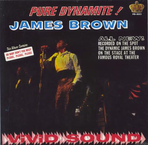 James Brown Pure Dynamite! - Sealed US vinyl LP album (LP record) (816806)