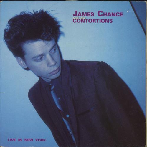 James Chance & The Contortions Live In New York French 2-LP vinyl ...