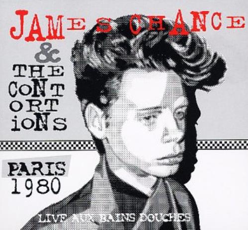 James Chance & The Contortions Paris 1980 UK Promo CD album (CDLP) (306115)