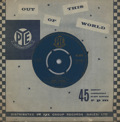 James Darren Gidget UK 7" vinyl single (7 inch record / 45) (572636)