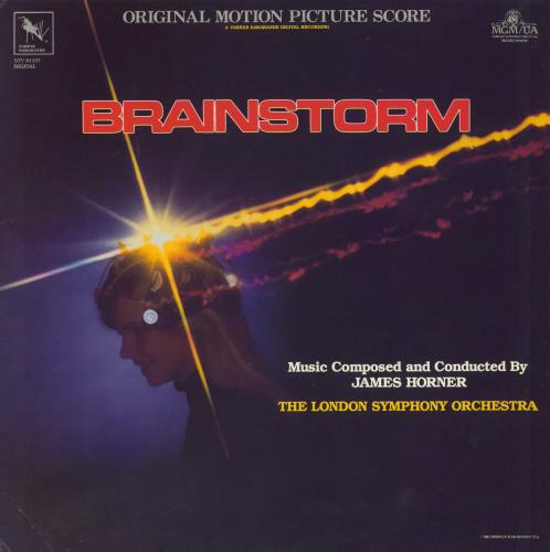 James Horner Brainstorm US vinyl LP album (LP record) (637867)