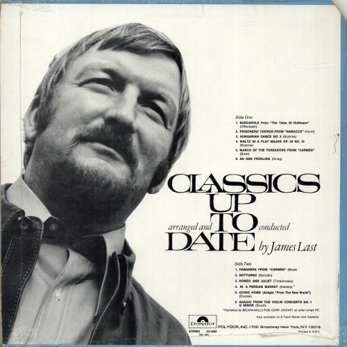 James Last Classics Up To Date - Sealed US vinyl LP album (LP record ...