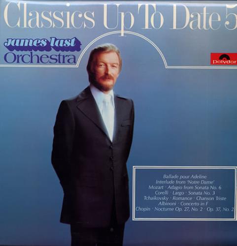 James Last Classics Up To Date 5 UK vinyl LP album (LP record) (329474)