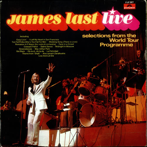 James Last James Last Live UK 2-LP vinyl record set (Double LP Album ...