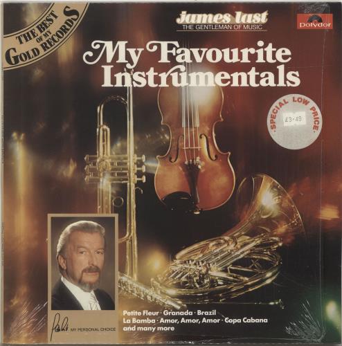 James Last My Favourite Instrumentals UK vinyl LP album (LP record ...
