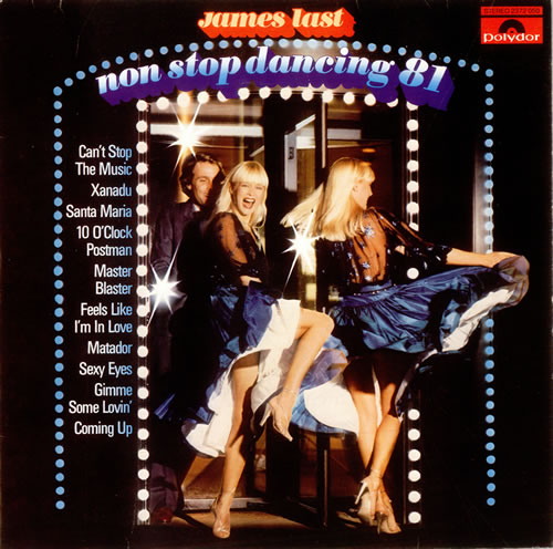James Last Non Stop Dancing '81 German vinyl LP album (LP record) (528812)