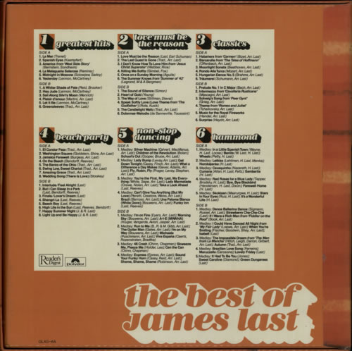 James Last The Best Of UK Vinyl Box Set (588356)