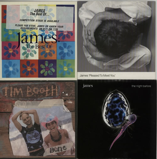 James Quantity of Five Promo CDs UK Promo CD album (CDLP) (633751)