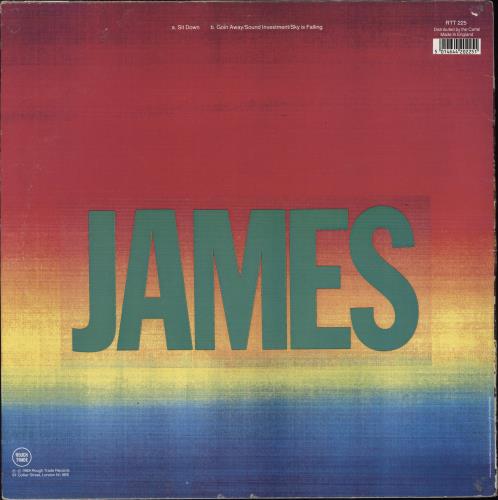 James Sit Down - 1st - EX UK 12" vinyl single (12 inch record / Maxi ...