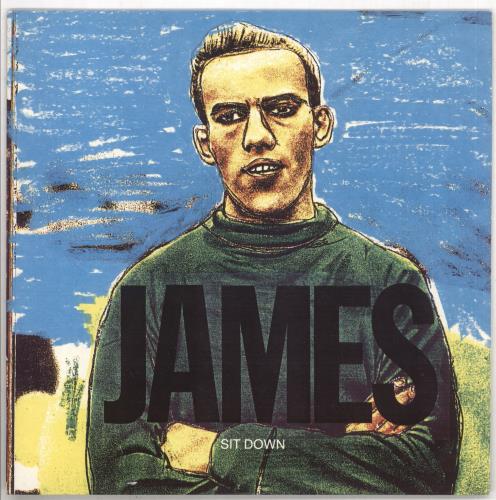 James Sit Down - 1st UK 7" vinyl single (7 inch record / 45) (57011)