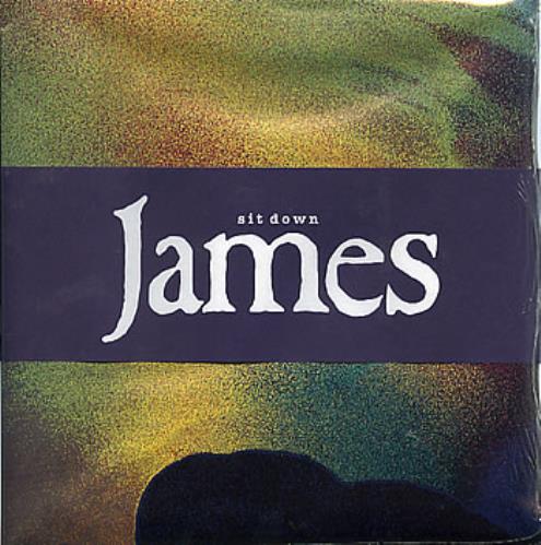 James Sit Down - Poster Sleeve UK 7" vinyl single (7 inch record / 45 ...