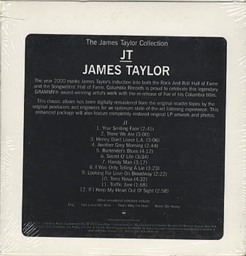 James Taylor JT US Promo CD album (CDLP) (384594)
