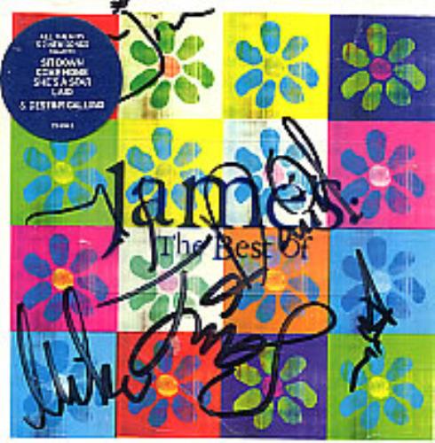 James The Best Of... UK Promo CD album (CDLP) (166255)