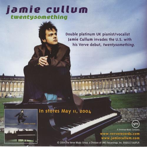 Jamie Cullum Twentysomething Canadian Promo CD album (CDLP) (432702)