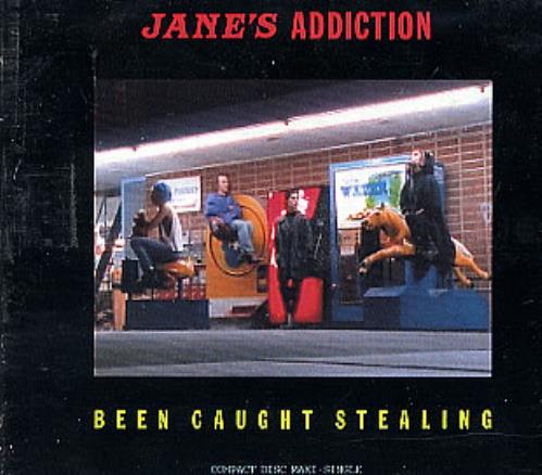 Janes Addiction Been Caught Stealing US CD single (CD5 / 5") (126400)