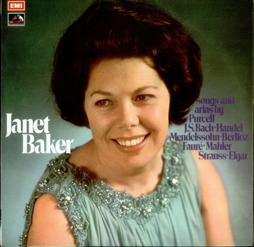 Janet Baker Songs and Arias UK vinyl LP album (LP record) (536487)