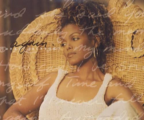 Janet Jackson Again UK CD single (CD5 / 5") (35133)