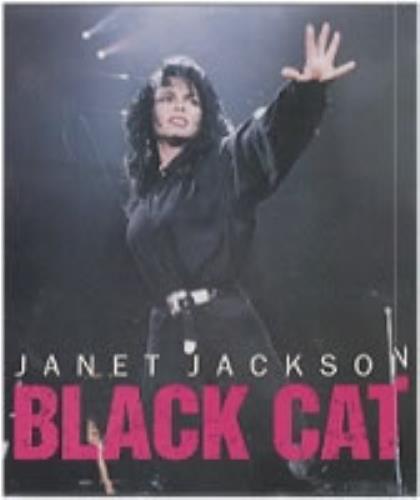 Janet Jackson Black Cat US Promo CD single (CD5 / 5") (4425)