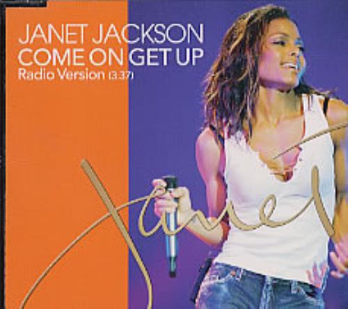 Janet Jackson Come On Get Up Japanese Promo CD single (CD5 / 5") (207689)