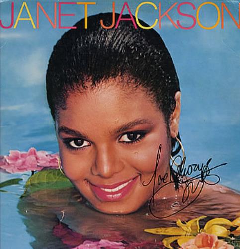 Janet Jackson Janet Jackson - AUTOGRAPHED US vinyl LP album (LP record ...