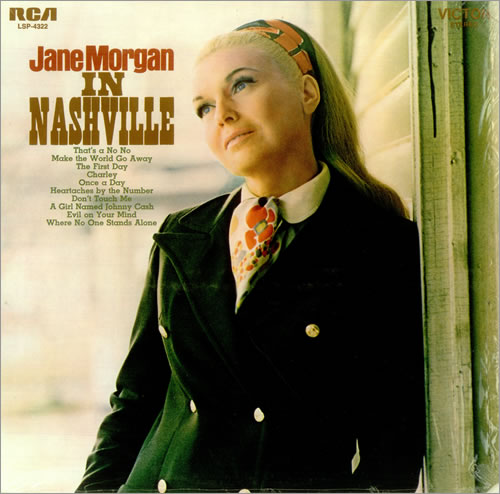 Jane Morgan In Nashville US vinyl LP album (LP record) (457283)