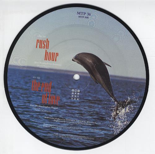 Jane Wiedlin Rush Hour UK 7" vinyl picture disc (7 inch picture disc ...