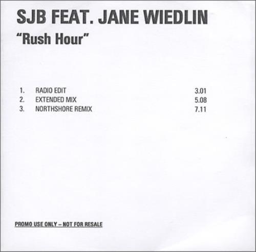 Jane Wiedlin Rush Hour UK Promo CD-R acetate (375379)