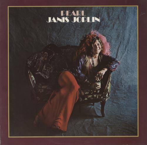 Janis Joplin Pearl UK vinyl LP album (LP record) (840890)