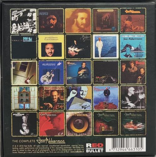 Jan Akkerman The Complete Jan Akkerman Dutch CD Album Box Set (800314)