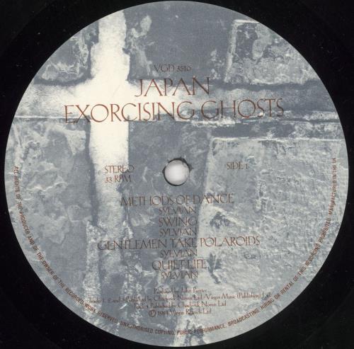 Japan Exorcising Ghosts + Lyric Insert UK 2-LP vinyl record set (Double ...