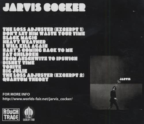 Jarvis Cocker Jarvis US Promo CD album (CDLP) (399993)