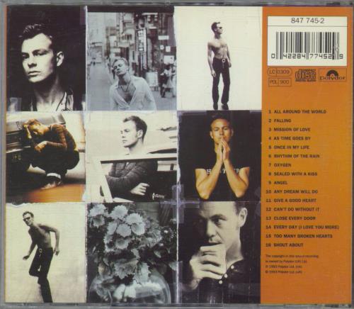 Jason Donovan All Around The World UK CD album (CDLP) (61284)