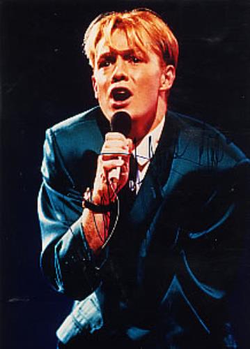 Jason Donovan Signed Photograph UK Promo photograph (259326) SIGNED PHOTO