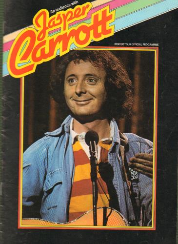Jasper Carrott An Audience With Jasper Carrott - Autographed UK tour ...