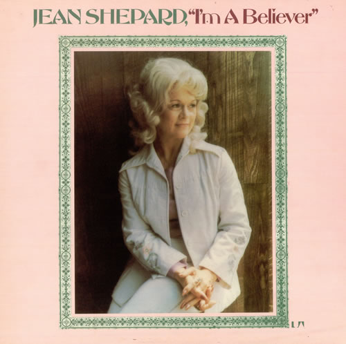 Jean Shepard I'm A Believer UK vinyl LP album (LP record) (494834)
