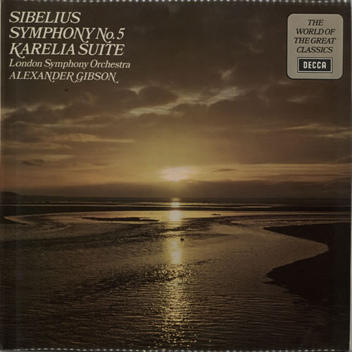 Jean Sibelius Symphony No. 5 in E Flat Major, Op.82 / Karelia Suite, Op.11 UK vinyl LP album (LP ...
