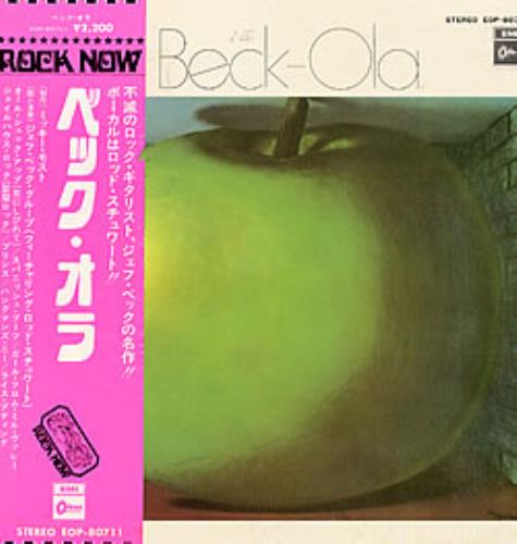 Jeff Beck Beck-ola Japanese vinyl LP album (LP record) (229039)